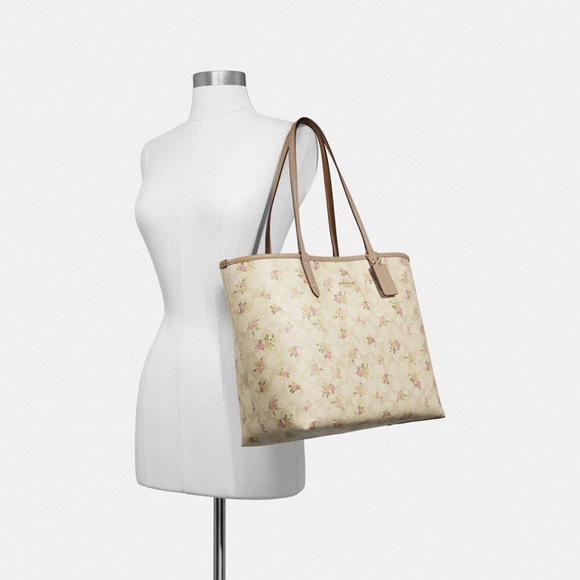 Coach | Bags | Coach Reversible City Zip Tote | Poshmark